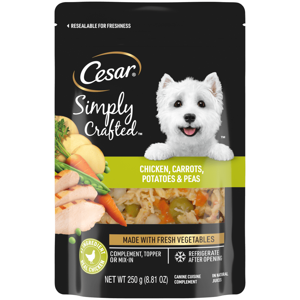 Cesar Simply Crafted™ Chicken, Carrots, Potatoes, & Peas