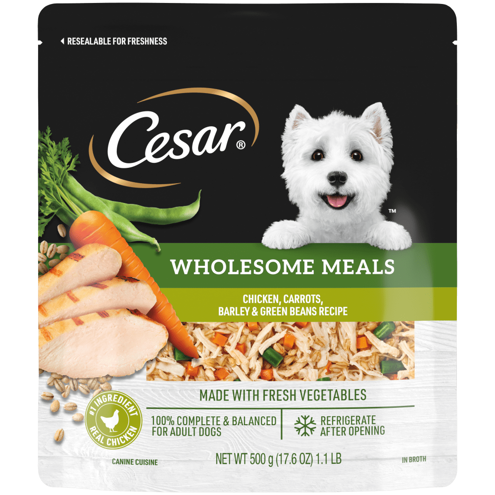 Cesar Wholesome Meals Chicken, Carrots, Barley & Green Beans